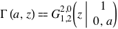 integration - Incomplete Gamma function as Meijer G - Mathematics Stack ...